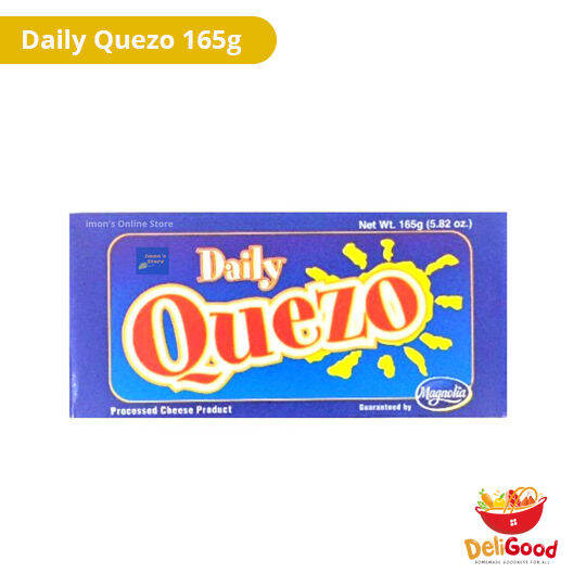 Daily Quezo 165g | Lazada PH: Buy sell online Dips with cheap price ...