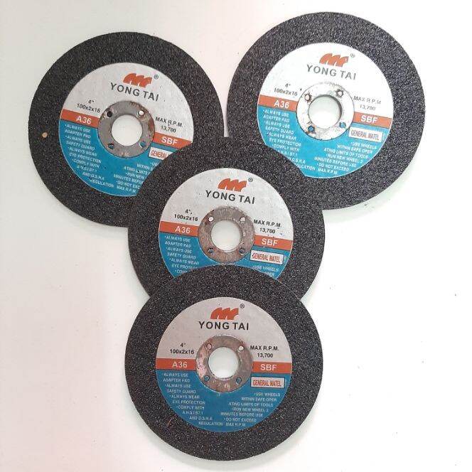 Yongtai Batu gerinda potong besi 4 inch x 2mm harga satuan batu potong | Lazada Indonesia
