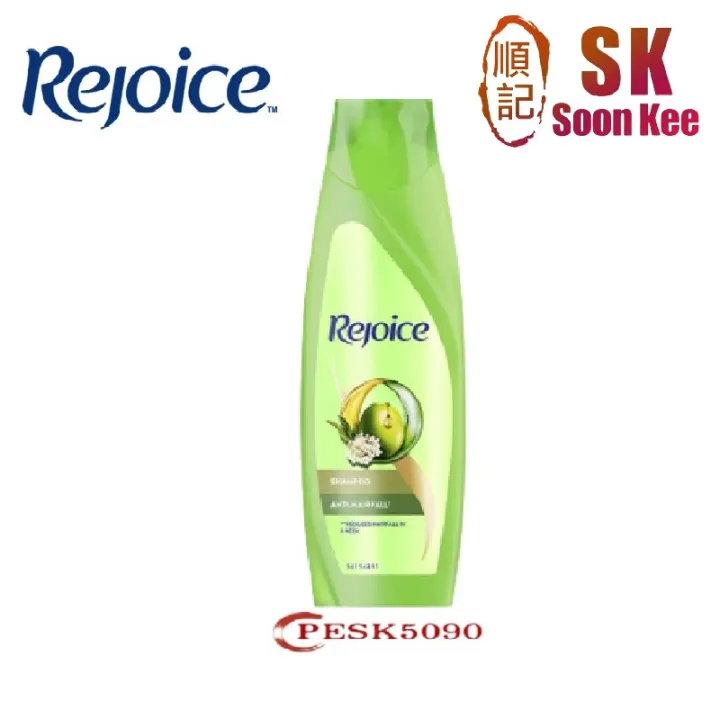 Rejoice Hair Shampoo Anti-Hairfall (Green) 320ml | Lazada