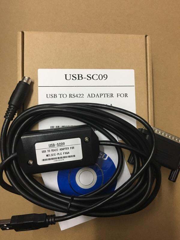 2022.ใหม่ .. สายการเขียนโปรแกรม USB Mitsubishi-สาม Ling SC09 PLC โหลด ...