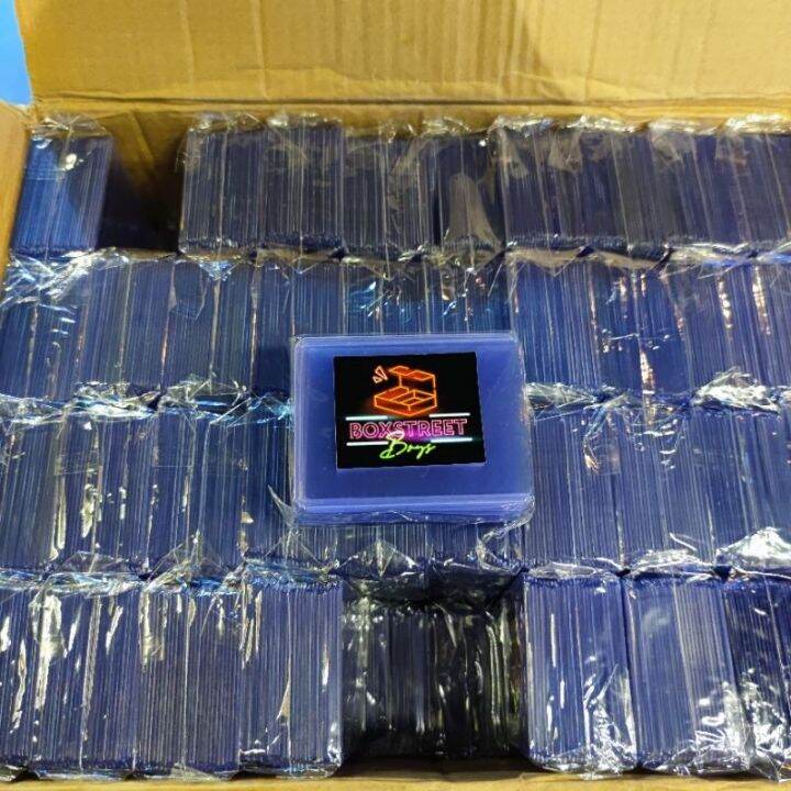 3x4 Toploader 35pt Thick (25 Pieces) with film protection | Lazada PH