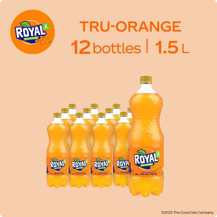 Royal Tru-Orange 1.5L - Pack of 12 | Lazada PH