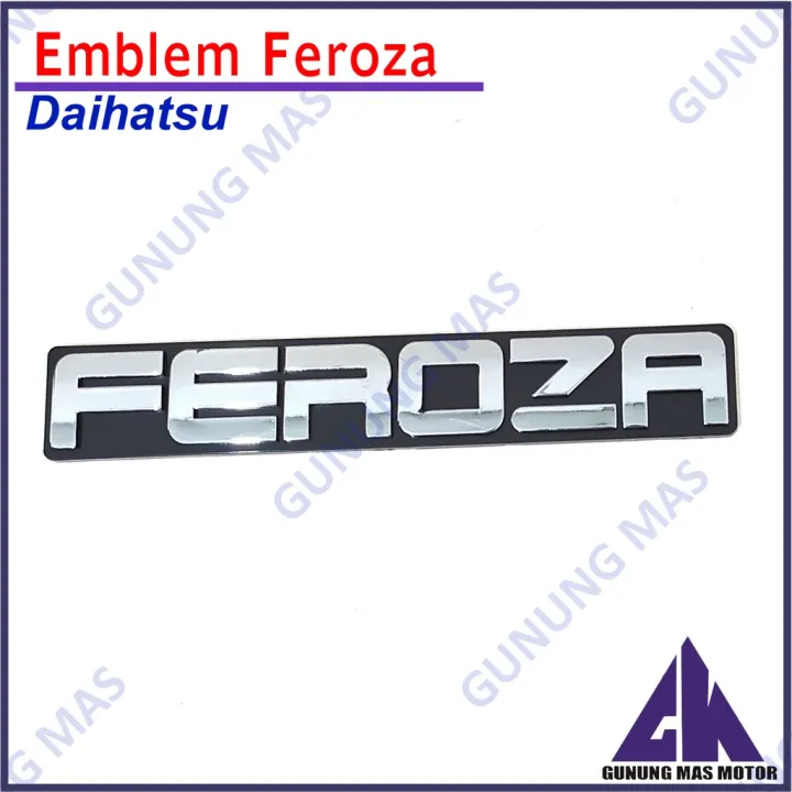 ( Wholesale price ) Feroza Ferosa Logo Grille Emblem Badge For Daihatsu ...