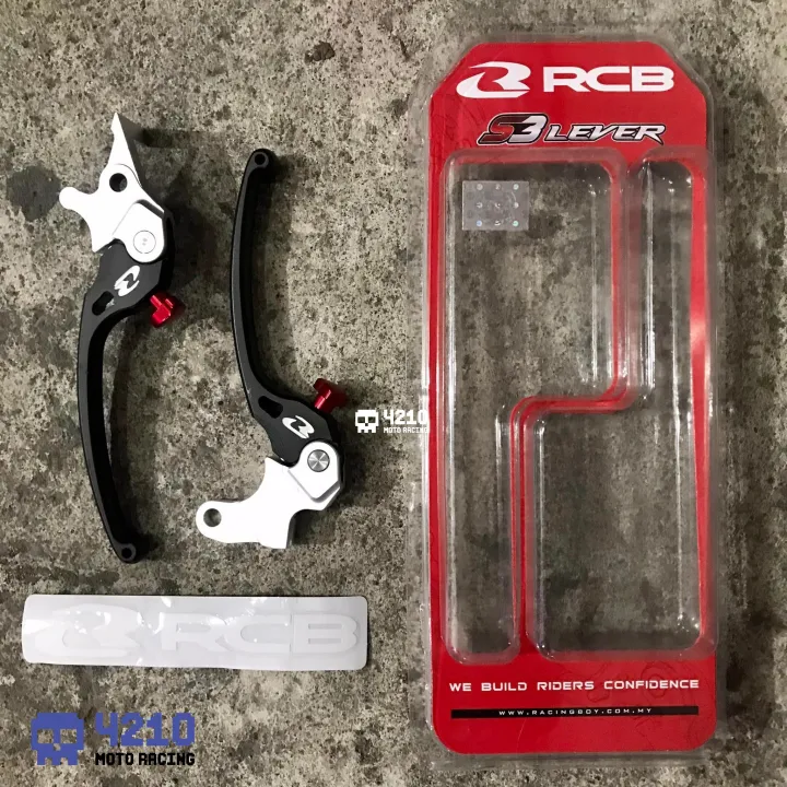 RCB S3 SERIES ALLOY BRAKE LEVER SET for YAMAHA SNIPER 150 (BLACK) | Lazada PH