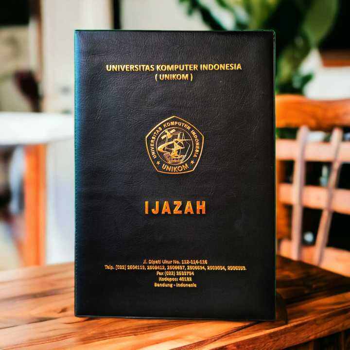 Termurah | Sampul Map Ijazah Costum logo dan tulisan Sekolah sendiri ...