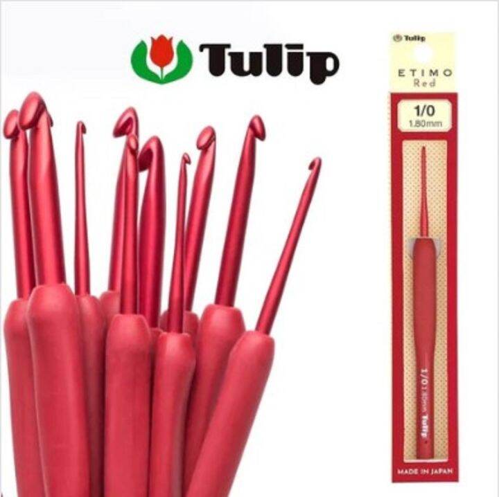 Tulip Etimo Red Crochet | Lazada.co.th