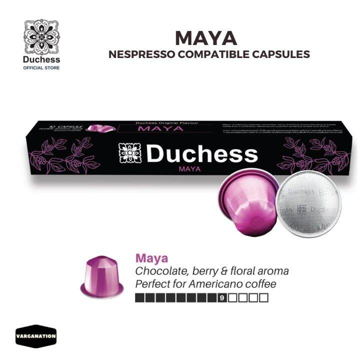 Duchess Coffee Maya Nespresso Compatible Capsule Aluminum | Lazada PH