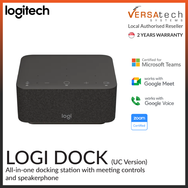Logitech Dock- UC Version (GRAPHITE) | Lazada Singapore