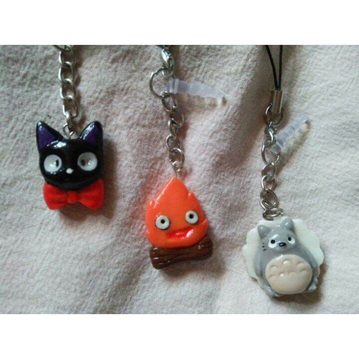 Studio Ghibli keychain cp lariat dust plug | Lazada PH
