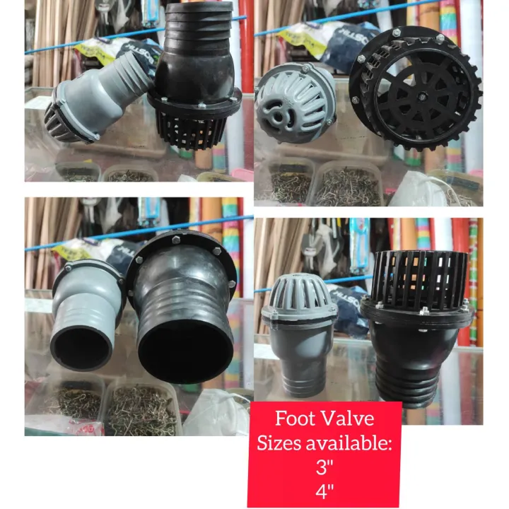 Foot Valve PVC Available sizes 3" and 4" | Lazada PH
