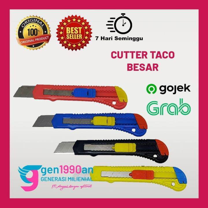 Cutter Besar Taco CT88 karter potong alat stationary kantor alat tulis ...