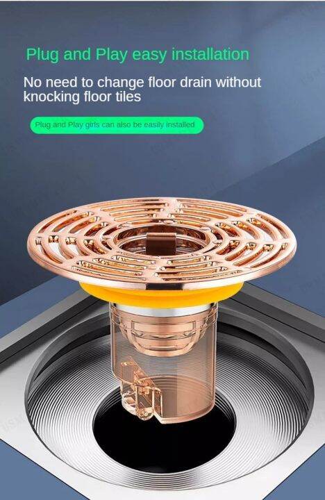 Usmartt Antiodor leak core Household general purpose filter hair leak ...