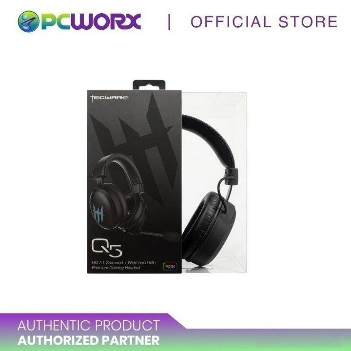 Tecware Q5 Gaming 7.1 RGB Gaming Headset | Lazada PH