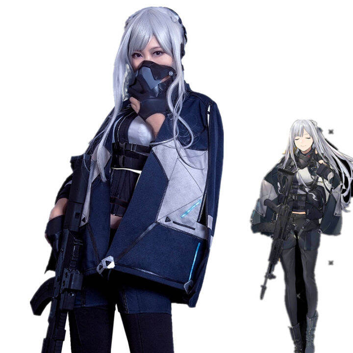Game Girls Frontline Cosplay Costumes AK-12 Uniform Coat Jackets Outfit ...