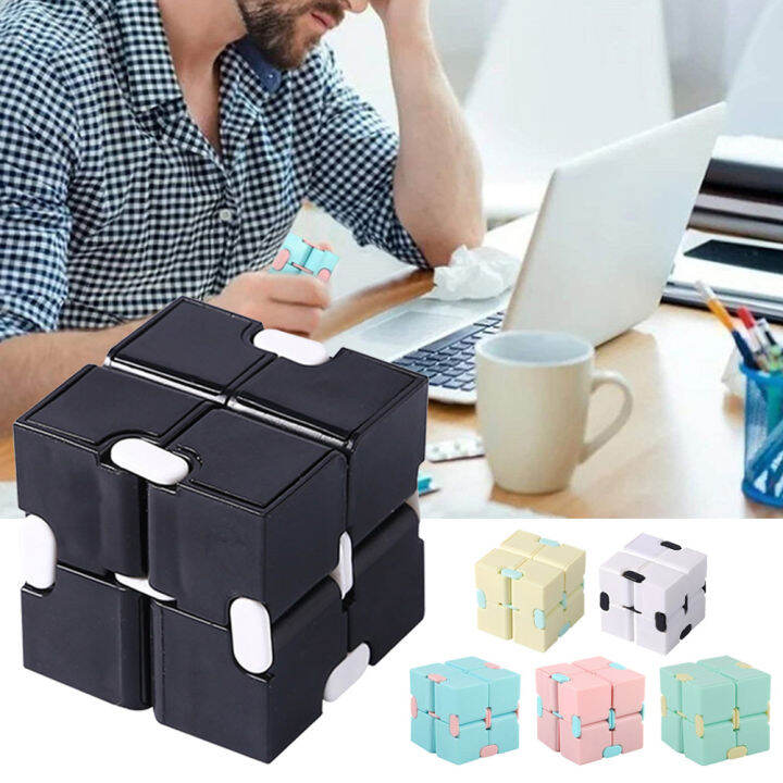 Fancy【Ready Stock】Brain Teasers Auspic Sensory Infinity Cube Stress ...