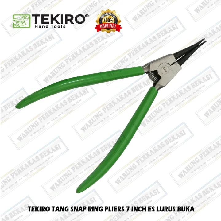Tekiro ES 7" Tang Snap Ring Spi Lurus Buka 7 Inch | Lazada Indonesia