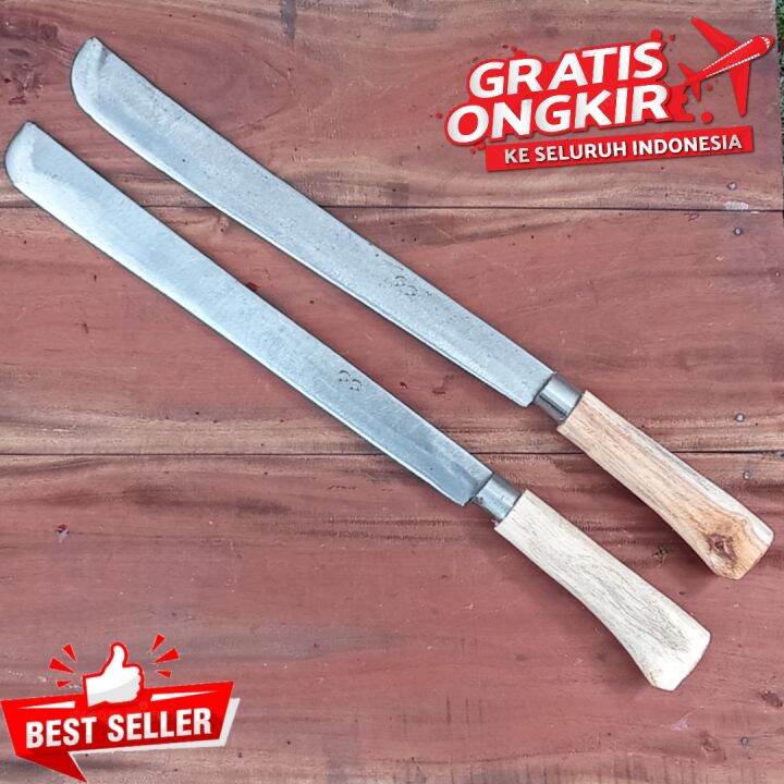 Bendo panjang gagang kayu bahan kualitas terbaik alat berkebun-sabit ...