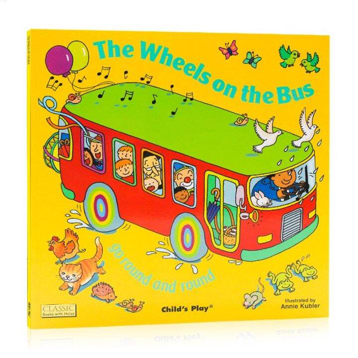 อ่าน Wheels On The Bus ถ้ำ Book สัมผัสเพลงกล่อมเด็ก Original สมุดภาพ ...