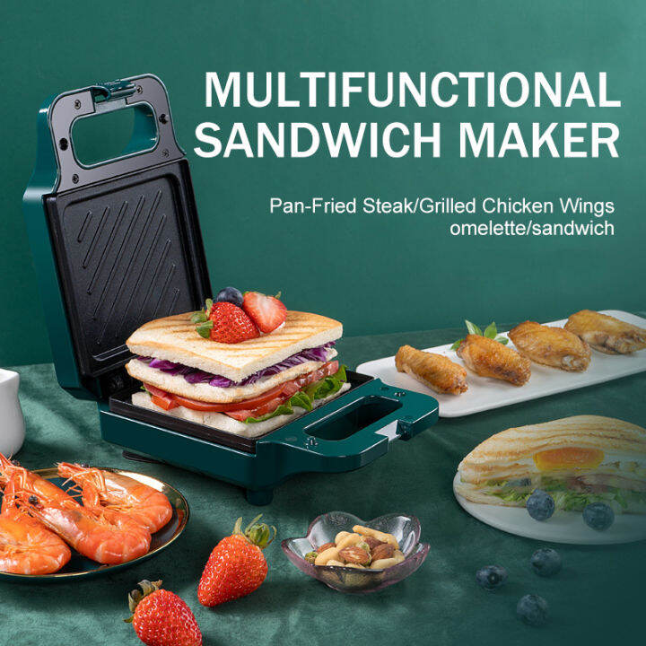 Electric Sandwich Maker Breakfast Machine Multi-baker Toaster Baking ...