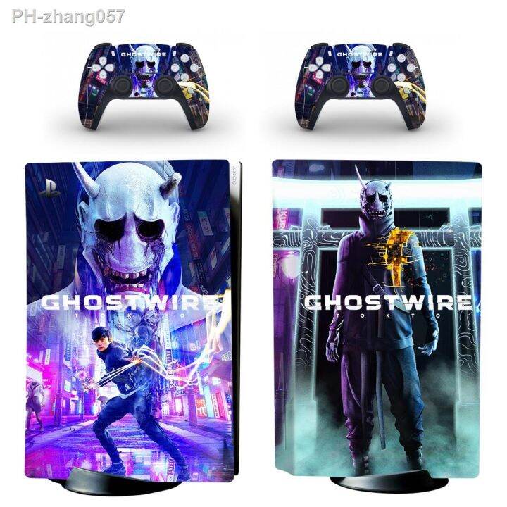 Ghostwire Tokyo PS5 Standard Disc Skin Sticker Decal Cover for ...