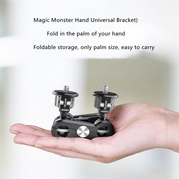 Universal Magic Hand Tripod External Display Photography Steering Bracket Sports Camera ...