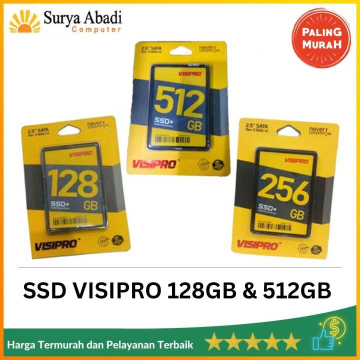 SSD VISIPRO SSD+ 3D NAND 128GB 256GB SATA | SSD 128GB & 256GB VISIPRO ...