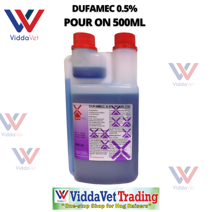 DUFAMEC 500ML 0.5% POUR ON pang purga sa kalabaw at baka cow and cattle ... DUFAMEC 500ML 0.5% POUR ON pang purga sa kalabaw at baka cow and cattle ...