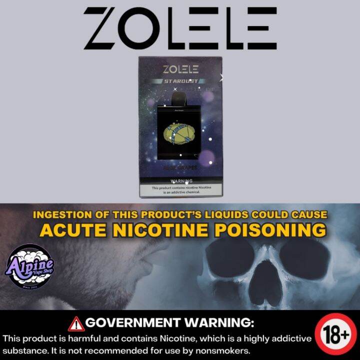 ZOLELE STARDUST 7000 Puffs Rechargeable Disposable Vape Pod 7k Dispo 3 ...