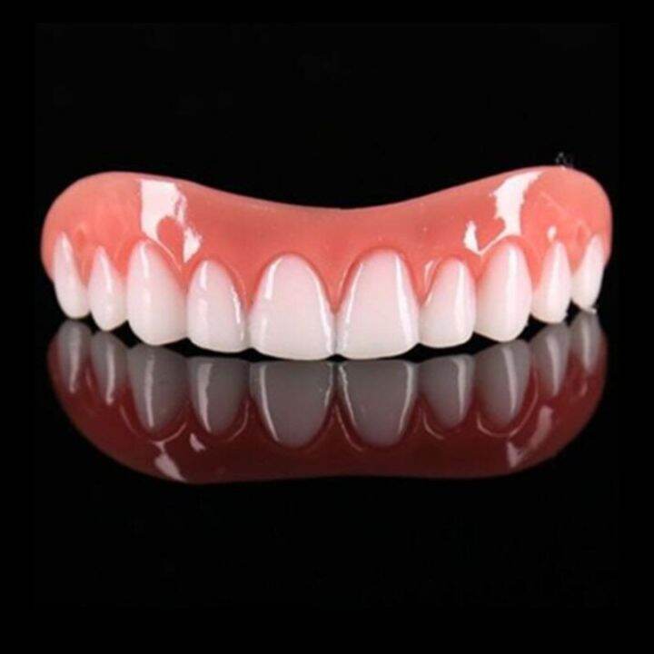 Beauty Tool False Teeth Perfect Instant Teeth Smile Upper Fake Denture ...