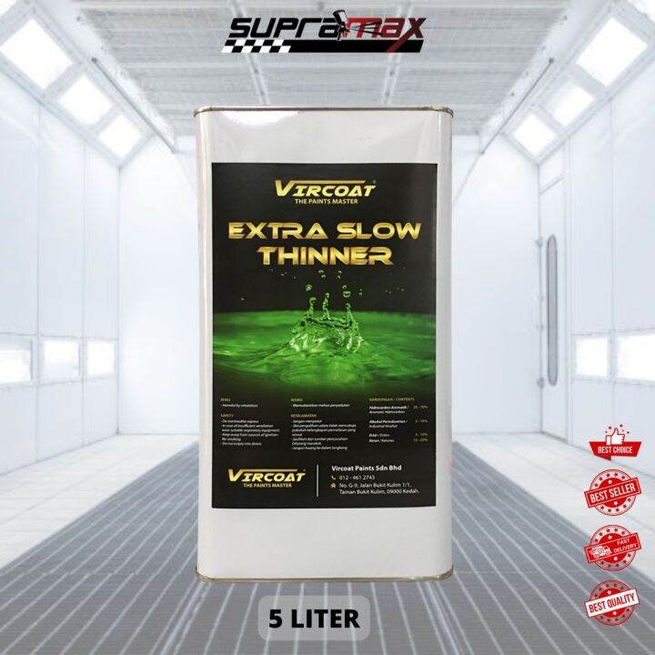 VIRCOAT Extra Slow Thinner 5 Ltr | Lazada