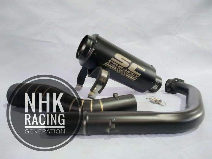 KNALPOT RACING SC PROJECT DOFF FOR R15 V2 V3 CBR150R CB150R VIXION ...
