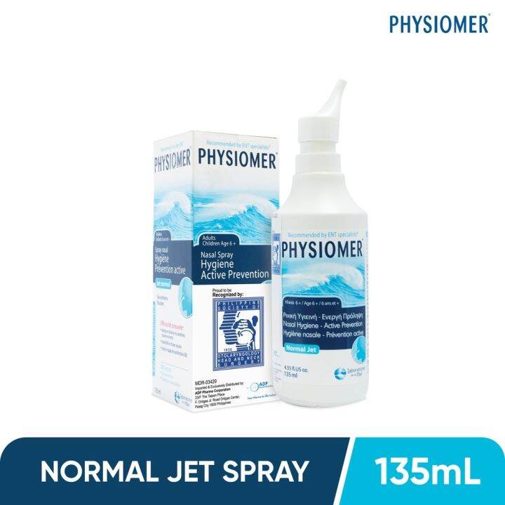 PHYSIOMER Normal Jet 135ml (Topical Nasal Preparation) | Lazada PH