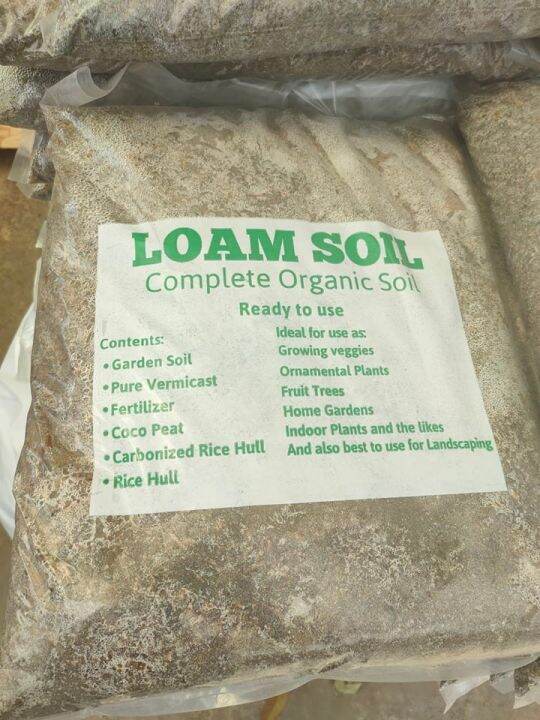 ORGANIC LOAM SOIL (9-11 KGS) (Complete with Garden soil, coco peat ...