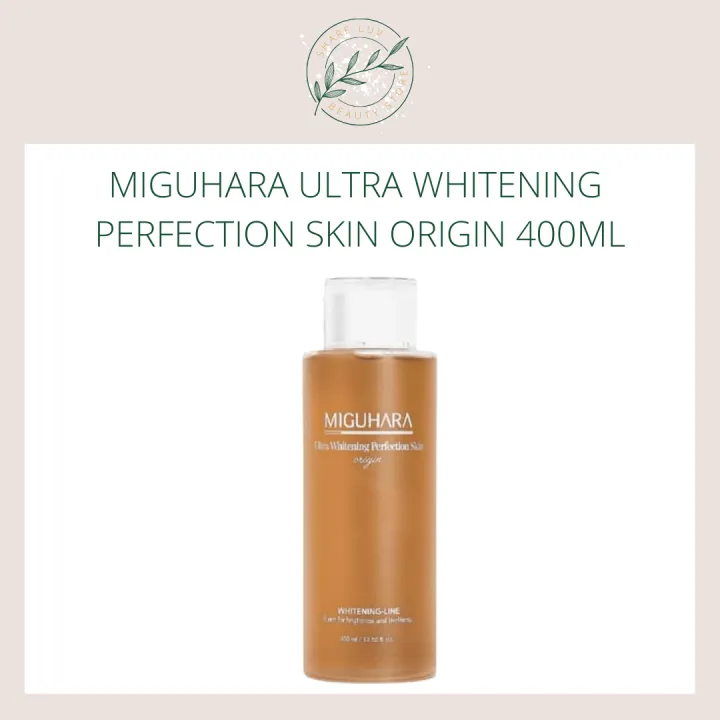 [Ready Stock]Miguhara Ultra Whitening Perfection Skin Origin 400ml | Lazada
