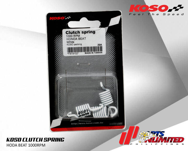KOSO CLUTCH SPRING (HONDA BEAT) 1000RPM | Lazada PH