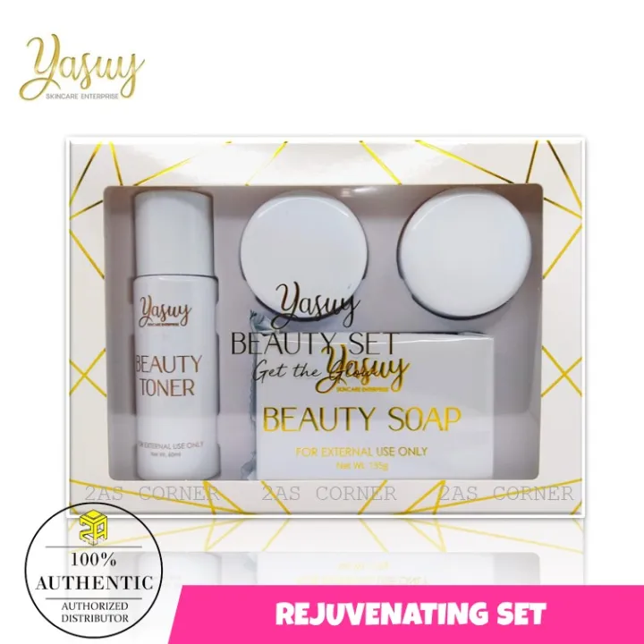 Yasuy Stunning White Beauty Set | Yasuy Rejuvenating Set Original ...