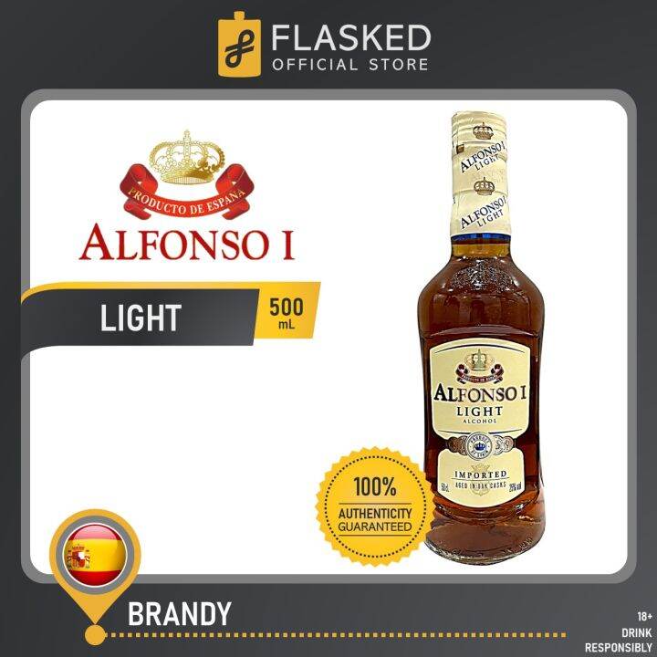 Alfonso I Light Brandy 500mL | Lazada PH