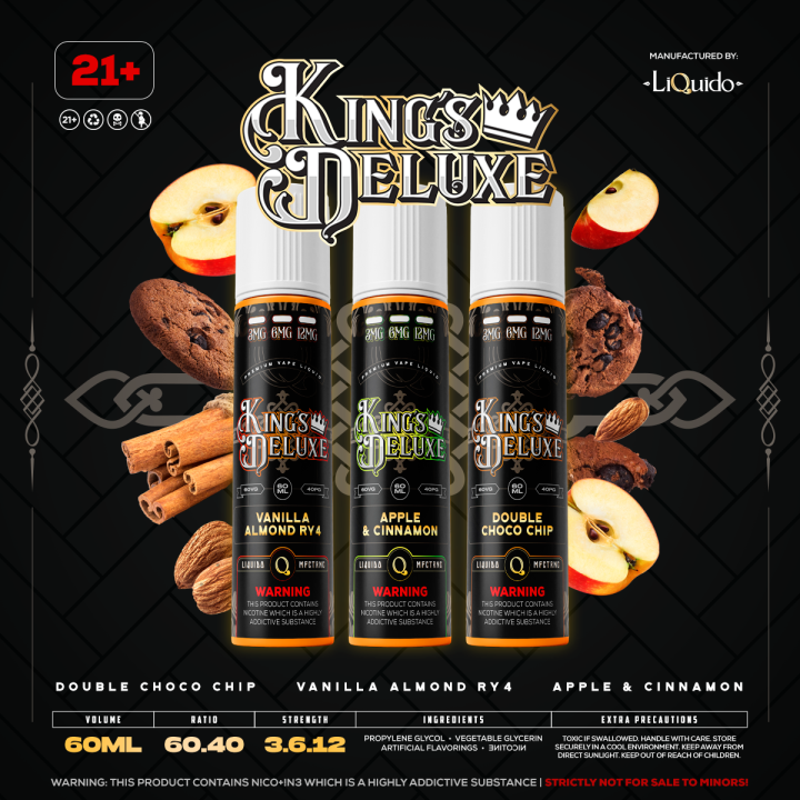 King's Deluxe Premium E-juice | Lazada PH
