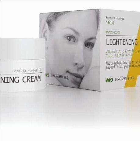 Inno-Exfo Lightening Cream 15g Peeling Acne, Hiperpigmentasi, Kerutan ...