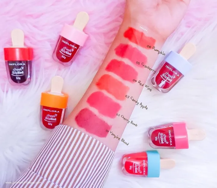 IMPLORA CHEEK & LIPTIN - IMPLORA LIP TINT ORIGINAL - Vampire Blood ...