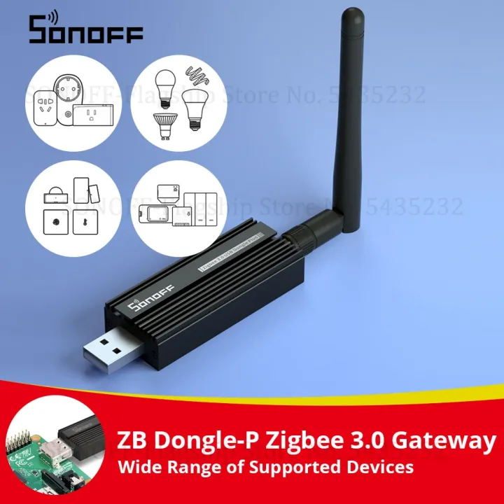 Sonoff Zb Dongle-p Zigbee 3.0 Usb Dongle Plus Universal Zigbee Gateway Support Via Zha Or ...