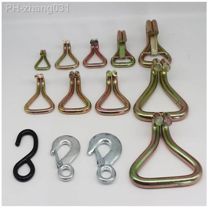 Bundled with tensioner Double row S hooks trailer with rope hook ...