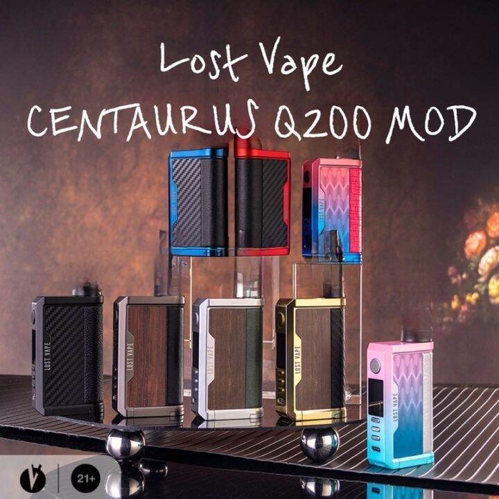 VAPER CENTAURUS Q200 BOX MOD LOST VAPE COMPLETE SET VAPESET | Lazada PH
