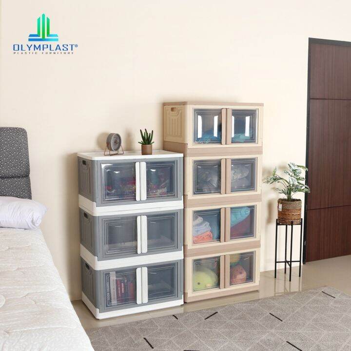 Olymplast OFS Container Box Plastik Kotak Penyimpan & Tutup Serbaguna ...