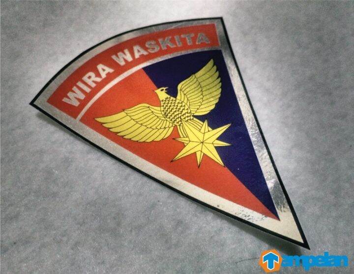 STIKER POLISI MILITER TNI AU POM AU PREMIUM | Lazada Indonesia