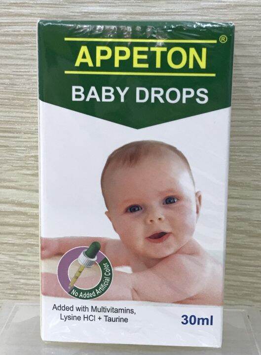 [TY PHARMACY] Appeton Multivitamin Infant/Baby Drops (30ml) appetite ...