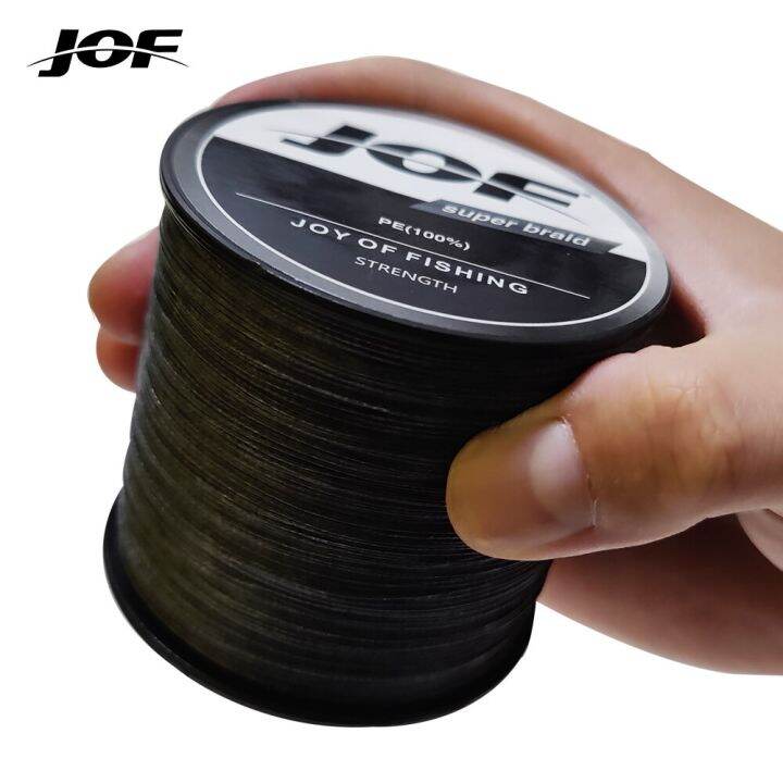 JOF 500M 8 Strands 20-100LB Japan Braided Fishing Line Multifilament ...