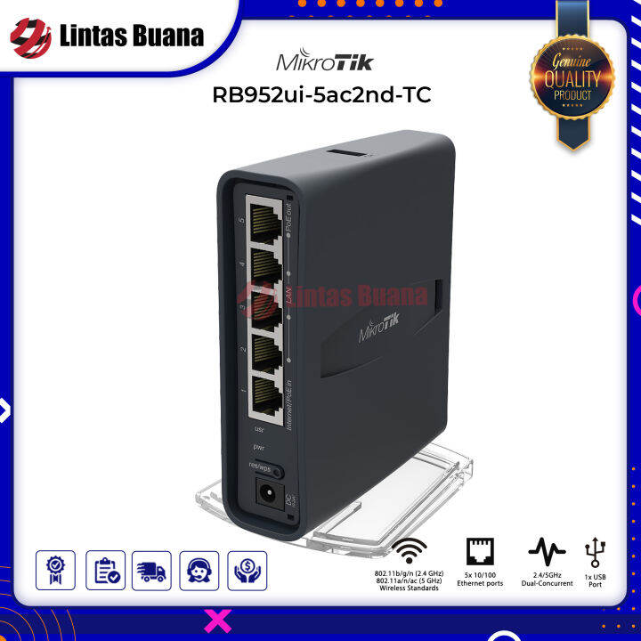 Mikrotik RB952ui-5ac2nd-TC | Lazada Indonesia