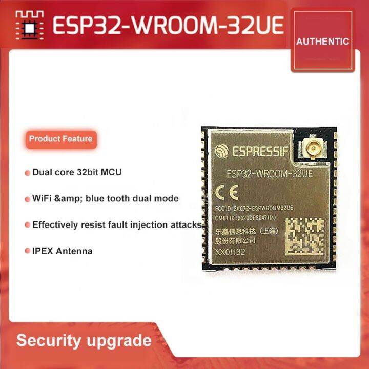 Original Espressif Esp32 Wifi Module Esp32 Wroom 32ue 4mb 8mb 16mb Spi Falsh With Ipex Antenna