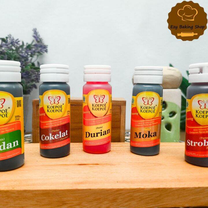 Perisa Pasta Kupu Kupu 25ml / Perisa Makanan Koepoe Koepoe | Lazada ...